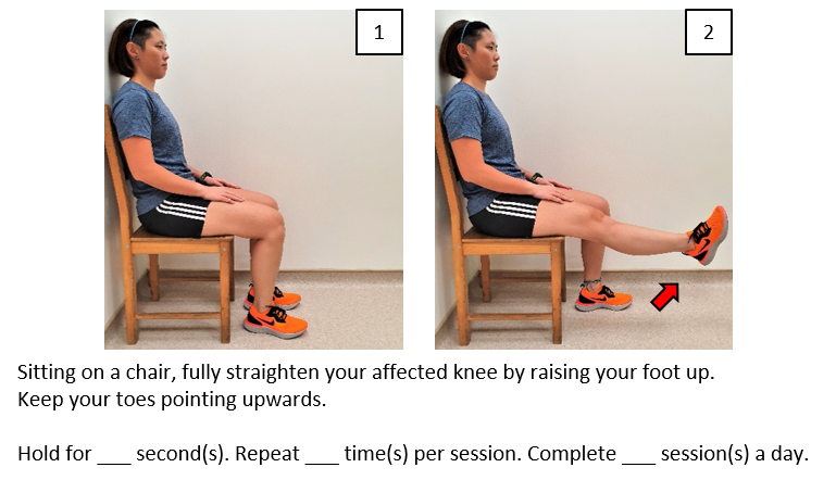 Types of Exercises - Tan Tock Seng Hospital